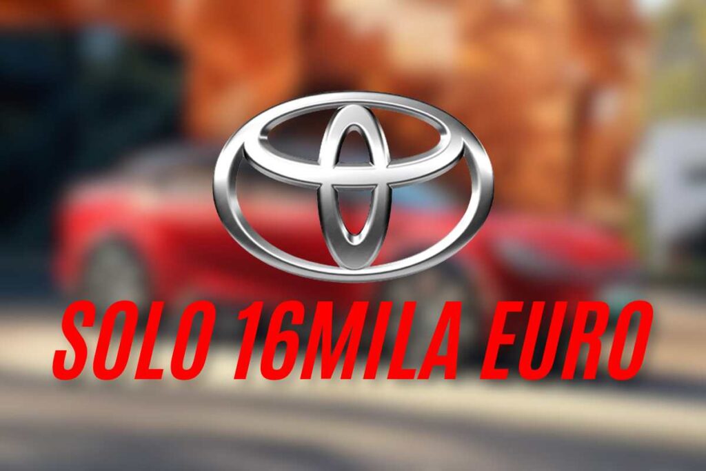 La nuova Toyota da 16.000 euro sta già spopolando: pronta a superare ...
